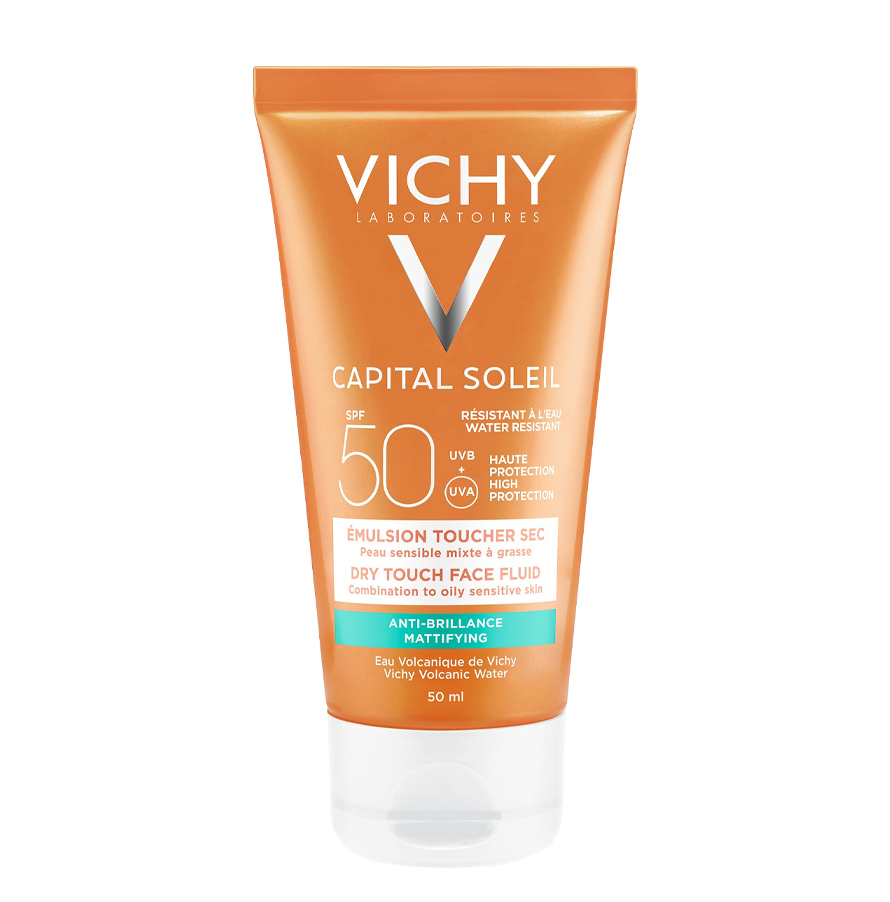 Vichy Capital Soleil Mattifying Face Fluid Dry Touch SPF50+