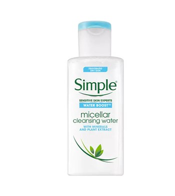 Nước tẩy trang tốt cho da Simple Micellar Cleansing Water