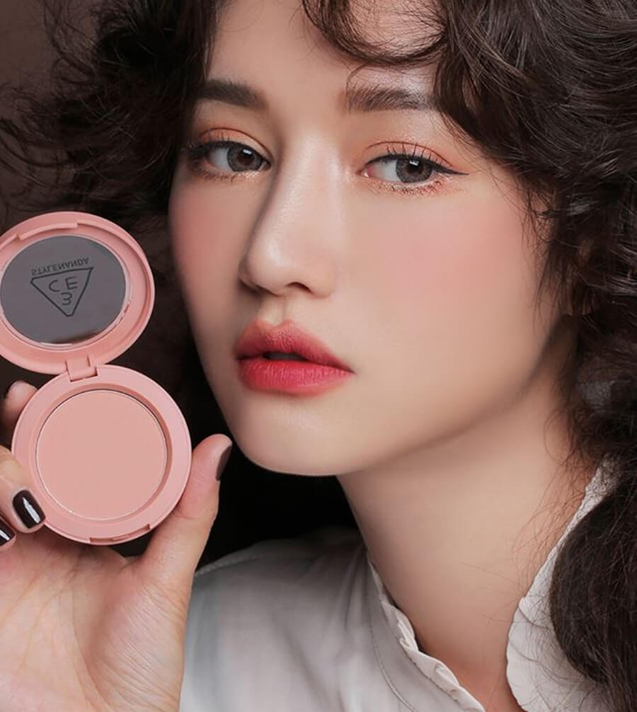 Phấn Má Hồng 3CE Stylenanda Mood Recipe Face Blush #MonoPink
