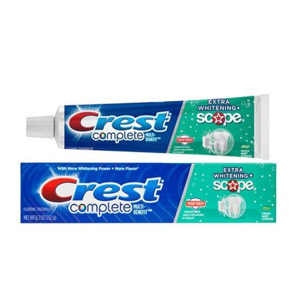 Kem Đánh Răng Crest Complete Extra Whitening Scope 232gr