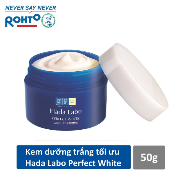 Kem Dưỡng Rohto Hada Labo Perfect White Arbutin Cream 50gr