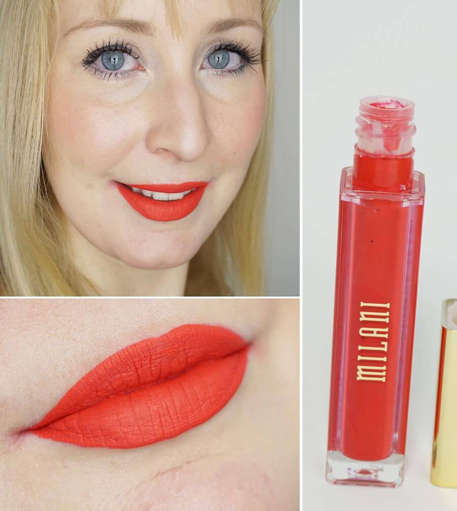 Son Kem Lì Milani Amore Matte độ bám màu môi tận 16h liền