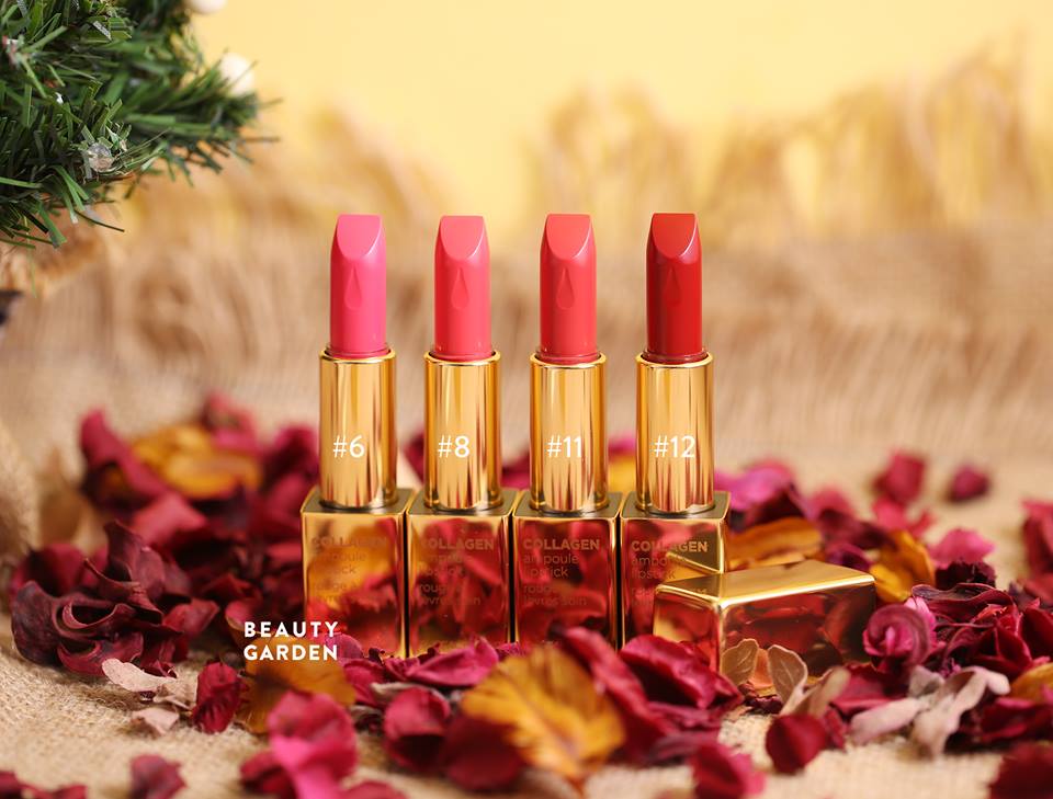 Son thỏi Collagen TFS Ampoule Lipstick The Face Shop