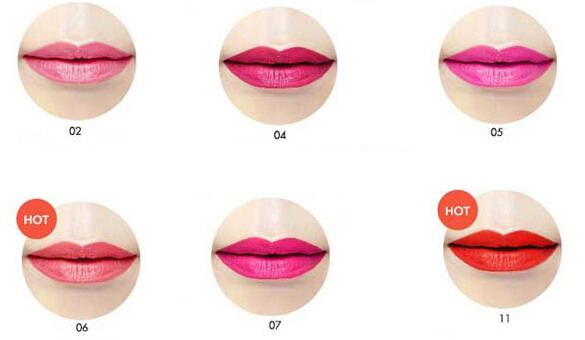 Son thỏi Collagen TFS Ampoule Lipstick The Face Shop