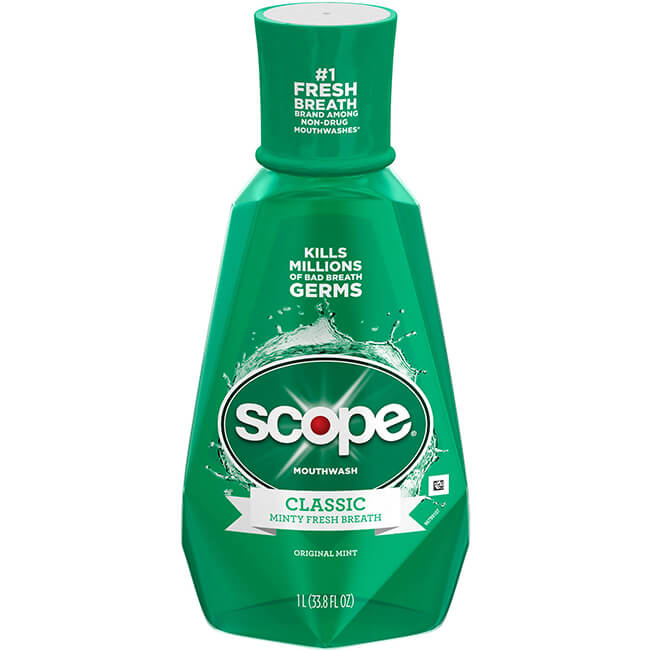 Nước Súc Miệng Crest Scope Mouth Wash Rince Bouche Classic