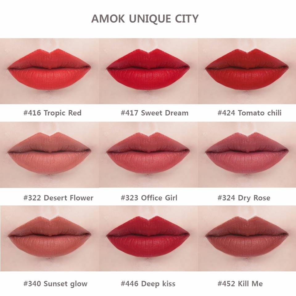 Son Lì Amok Unique City Technical Lipstick Limited Edition