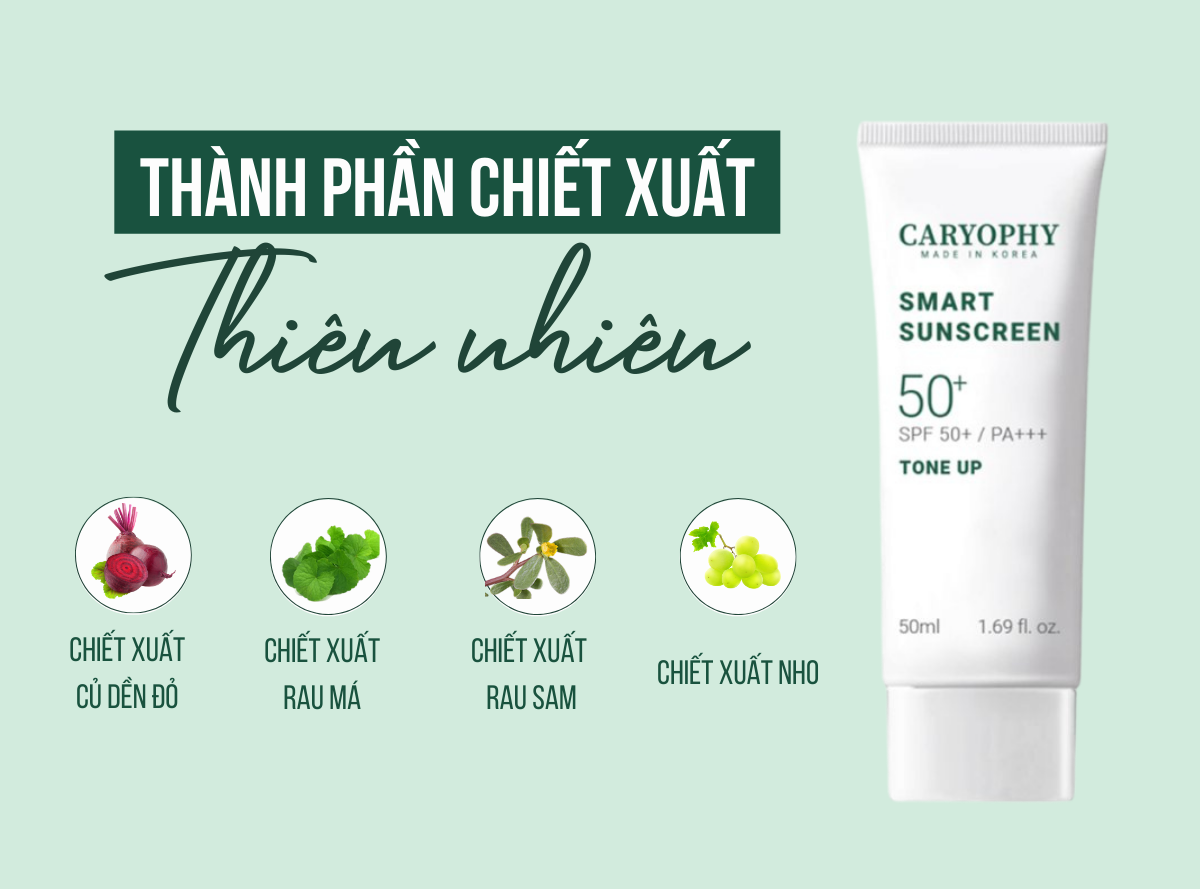 Kem Chống Nắng Caryophy Smart Sunscreen 50ml